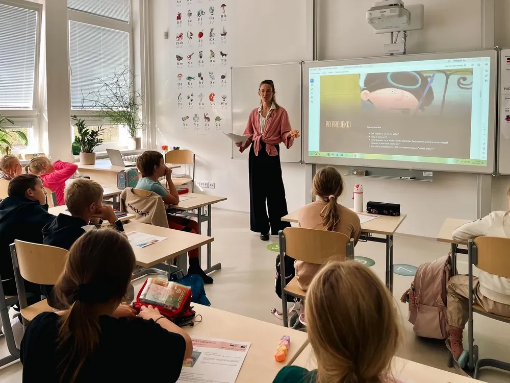 We have launched a new learning platform for schools - www.zlinfest.cz - EN